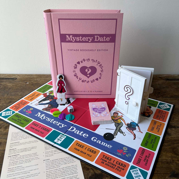 Vintage Bookshelf Board Game - Mystery Date – Trove Warehouse