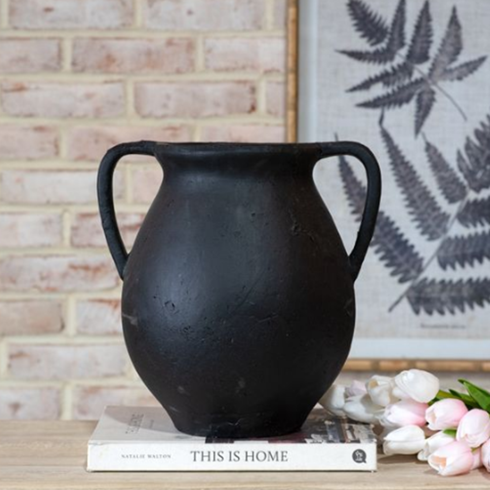 2 Handle Jug Vase – Trove Warehouse