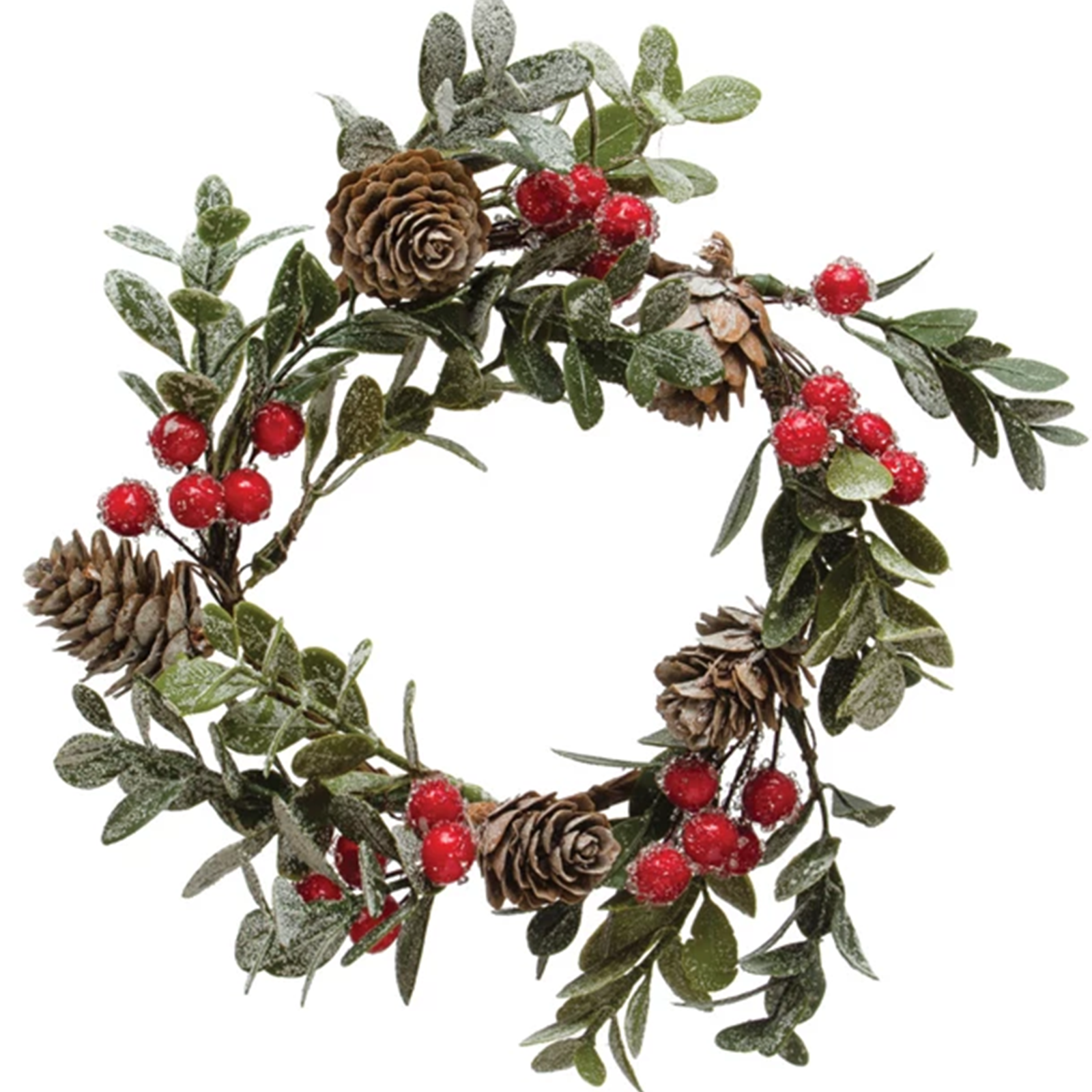4" Wreath w/ Pinecones & Berries – Trove Warehouse