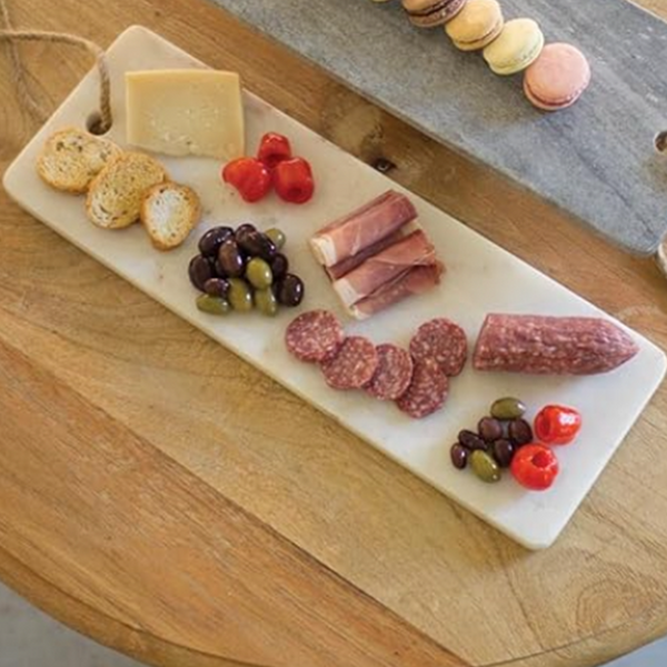 White Marble Cutting Board – Trove Warehouse