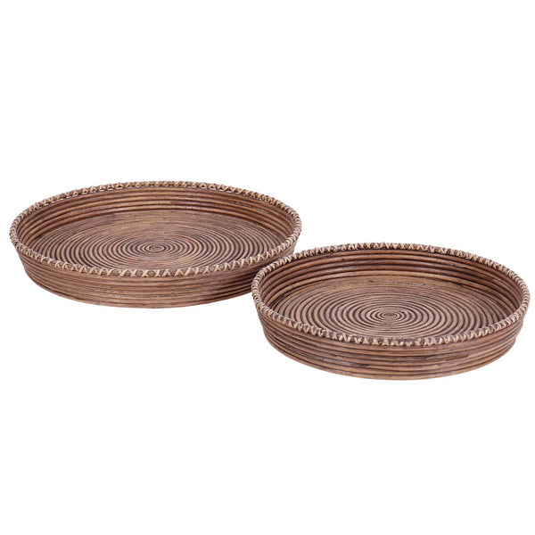 Rattan Round Tray – Trove Warehouse