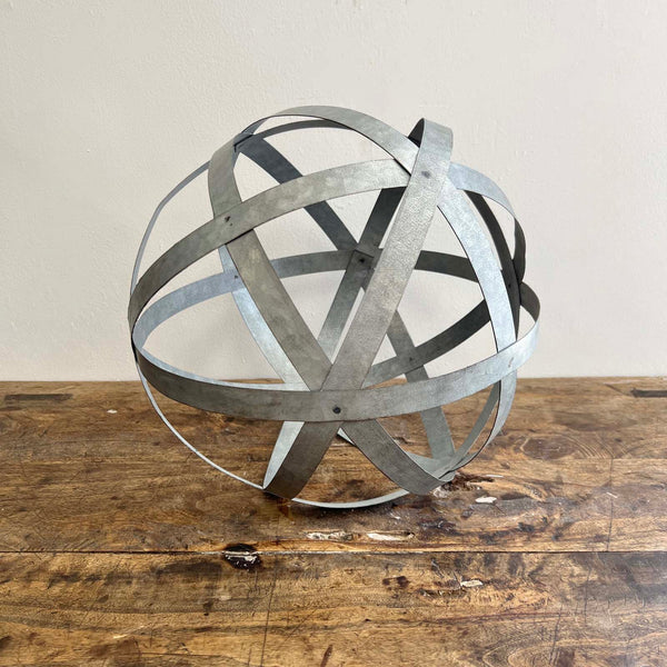 Galvanized Sphere – Trove Warehouse