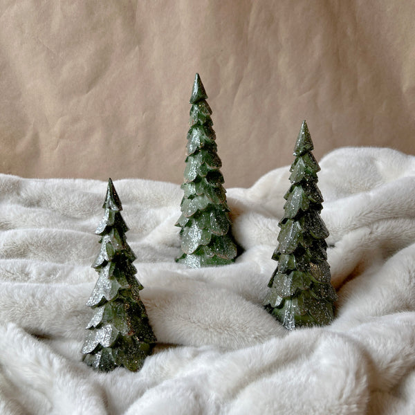Green Carved Tree – Trove Warehouse